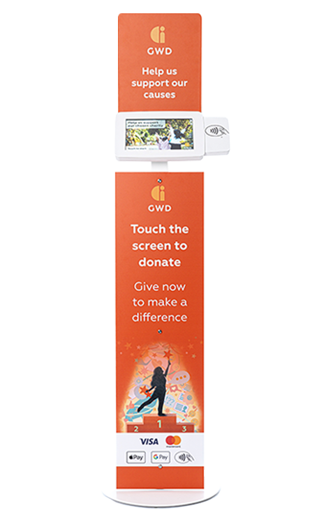How to design and order Branding Panels for the Donation Station Pro